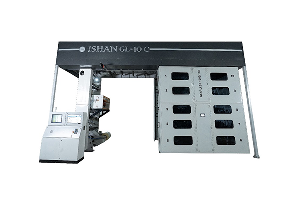 High Speed Gearless Flexo Printing Machine in India